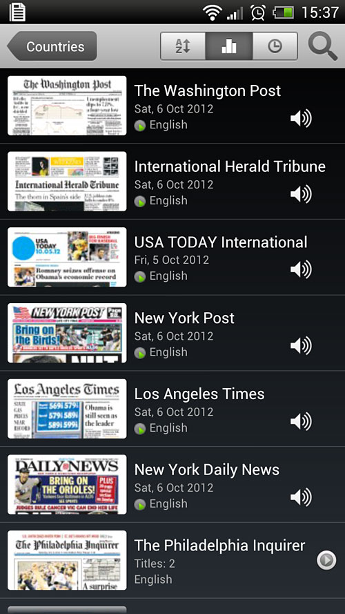 PressReader App Print Screen - 416 Studios